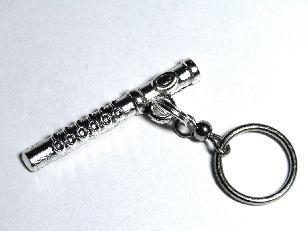 Flute Stitch Marker, Flute Crochet Progress Keeper, TINY Flute Themed ...