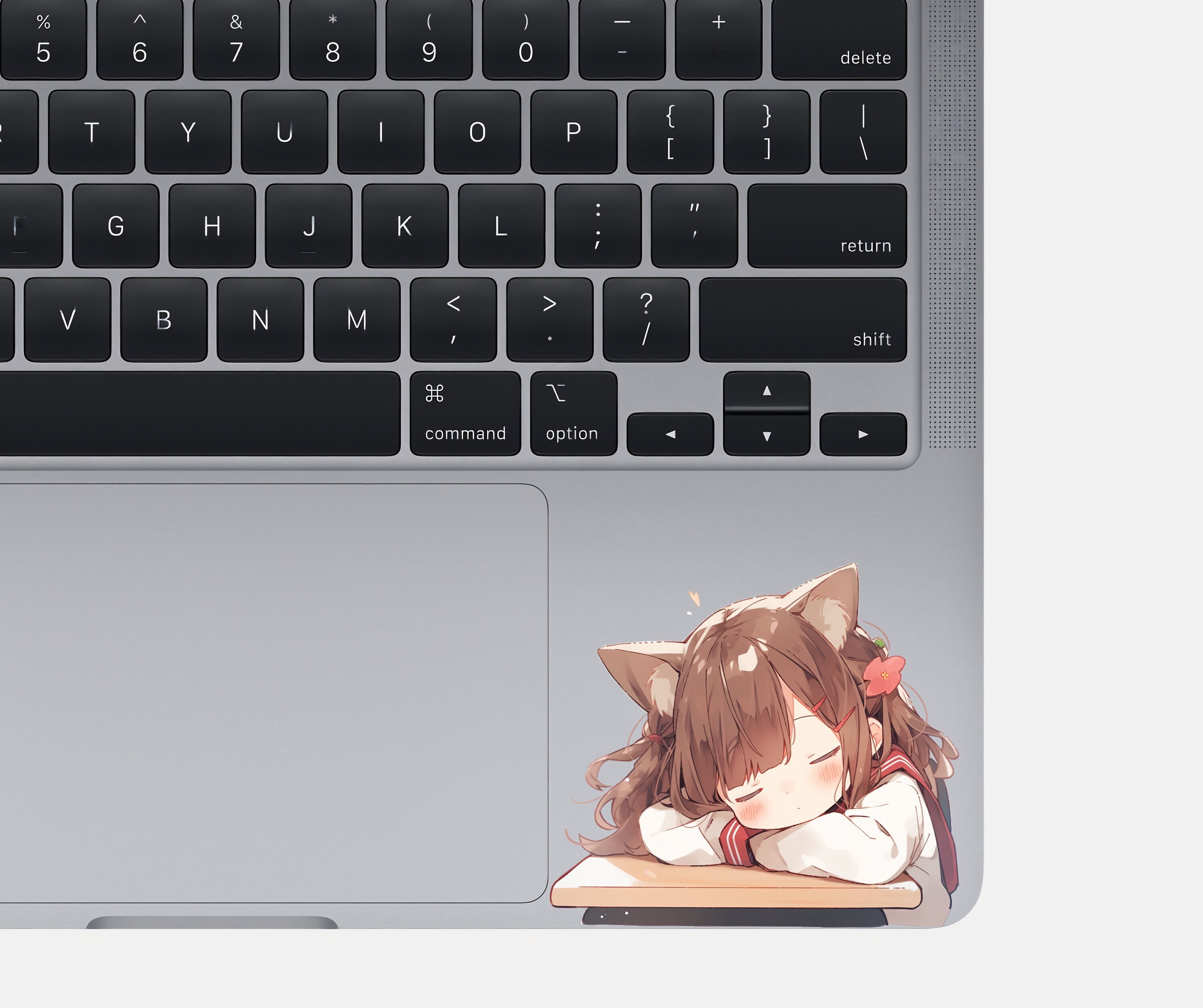 Cute Anime Girl Sleeping in Class Sticker Back to School Kawaii Manga ...