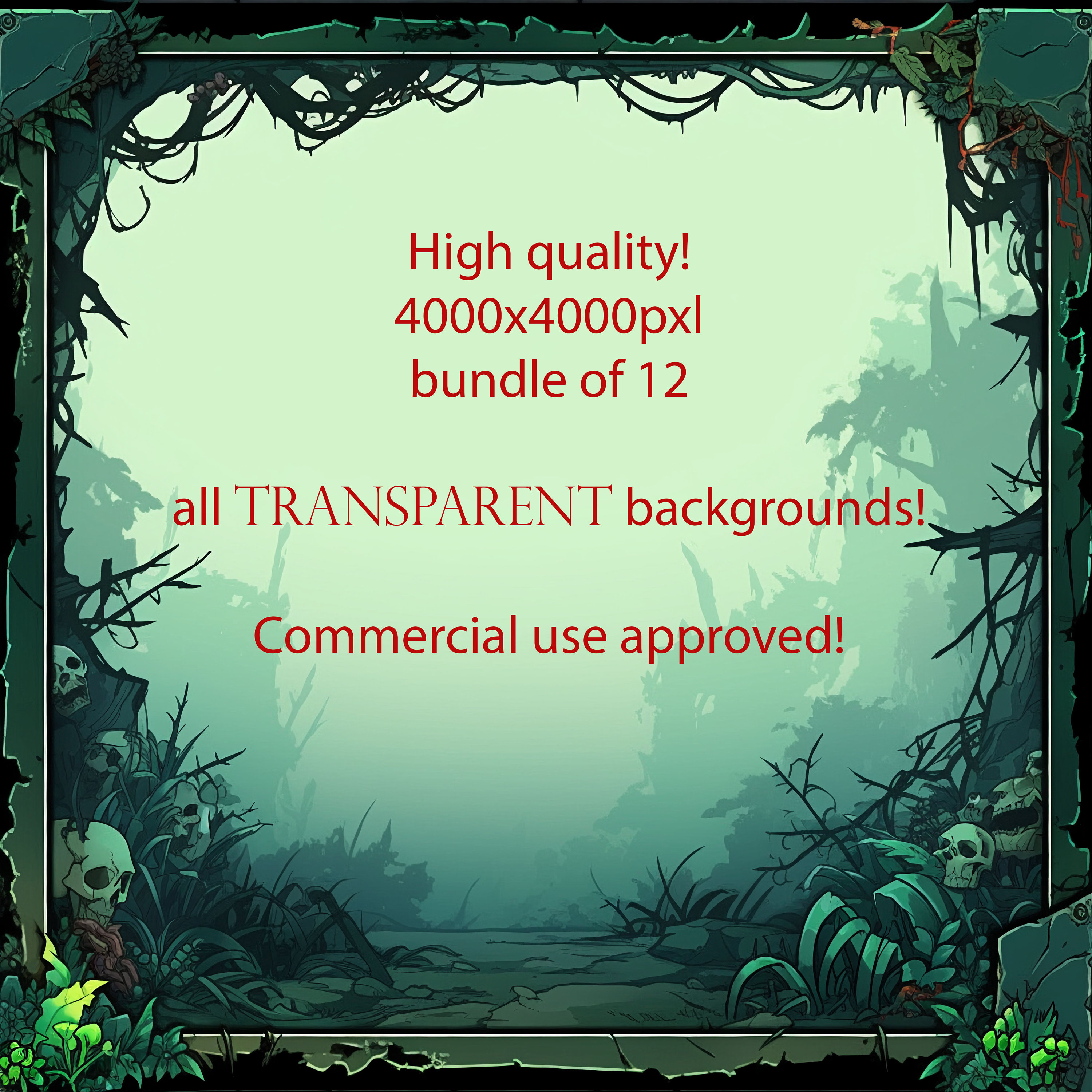 Zombie Halloween Png Bundle 12 Clipart Scary Walking Dead - Etsy