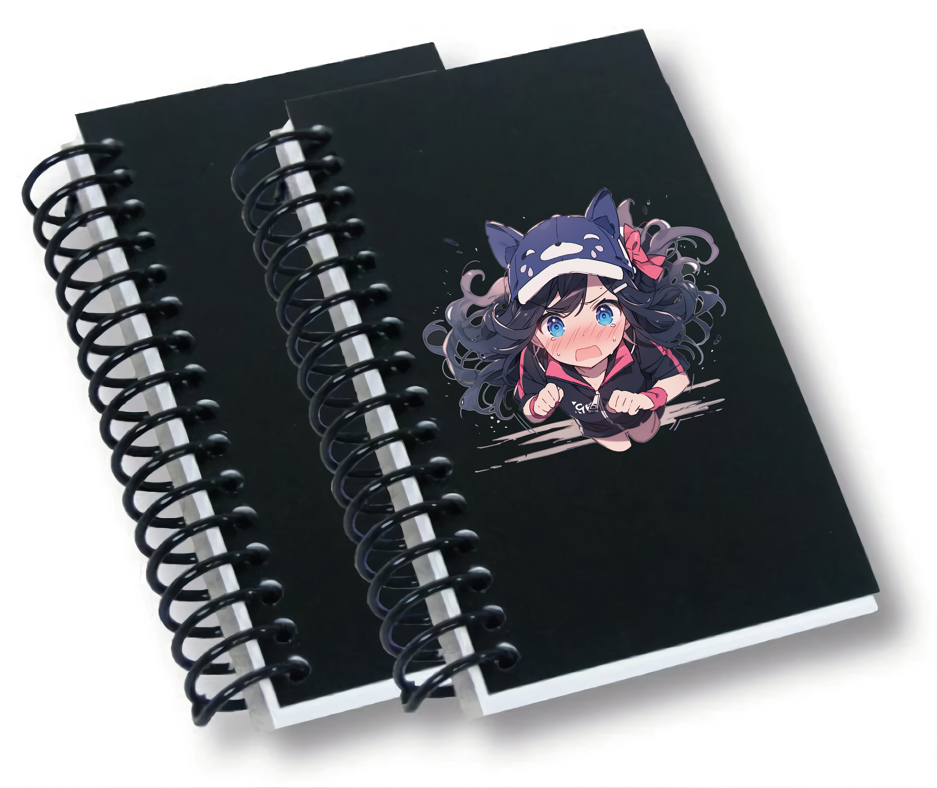 Anime Girl Falling Sticker Cute Expression Decal for Laptop Stickers ...