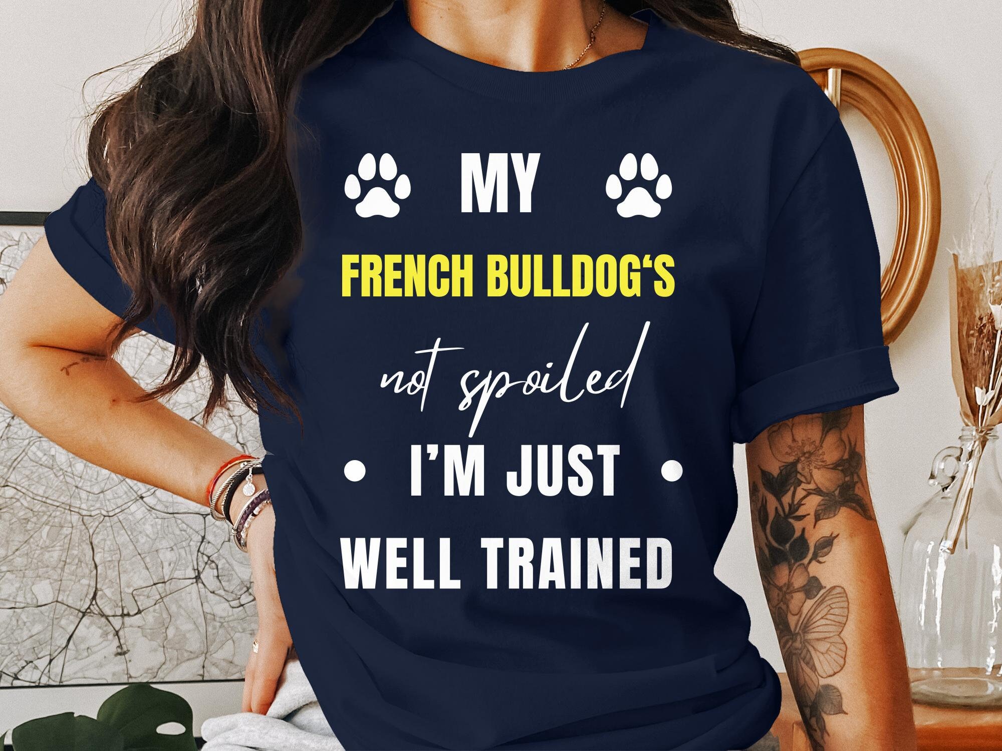 French Bulldog Lover Tee, Unisex T-shirt, Funny Dog Owner Gift, Pet ...