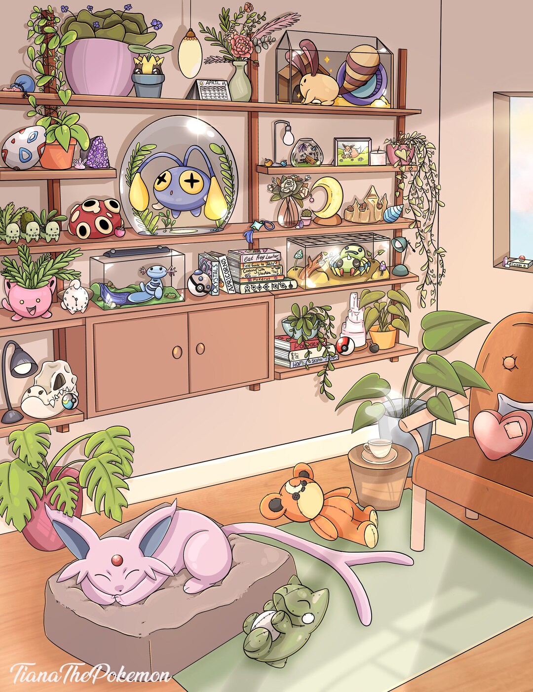 Pokémon Johto Day Shelves - Etsy