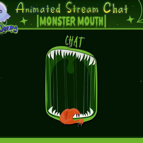 Twitch Overlay Monster - Etsy