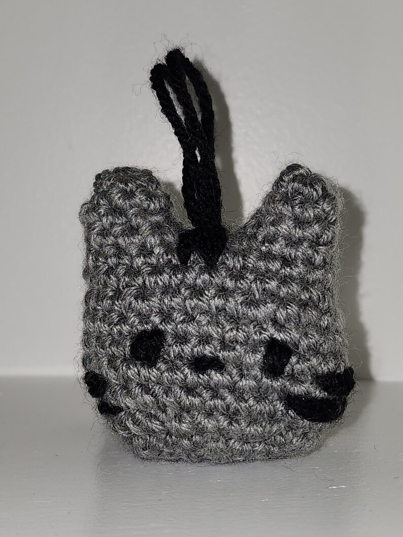 Customized Crochet/amigurumi Cat Keychain/ornament - Etsy