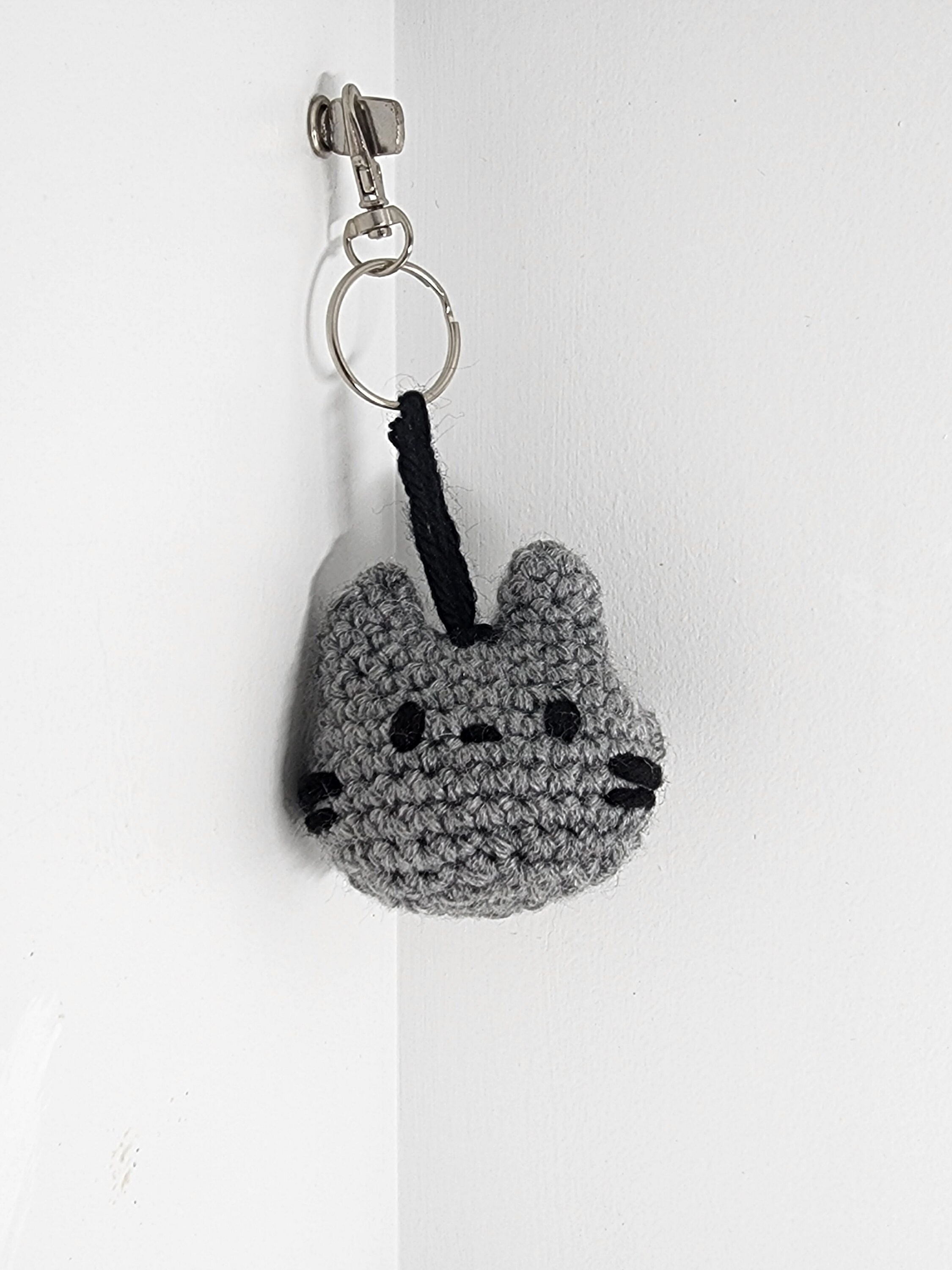 Customized Crochet/amigurumi Cat Keychain/ornament - Etsy