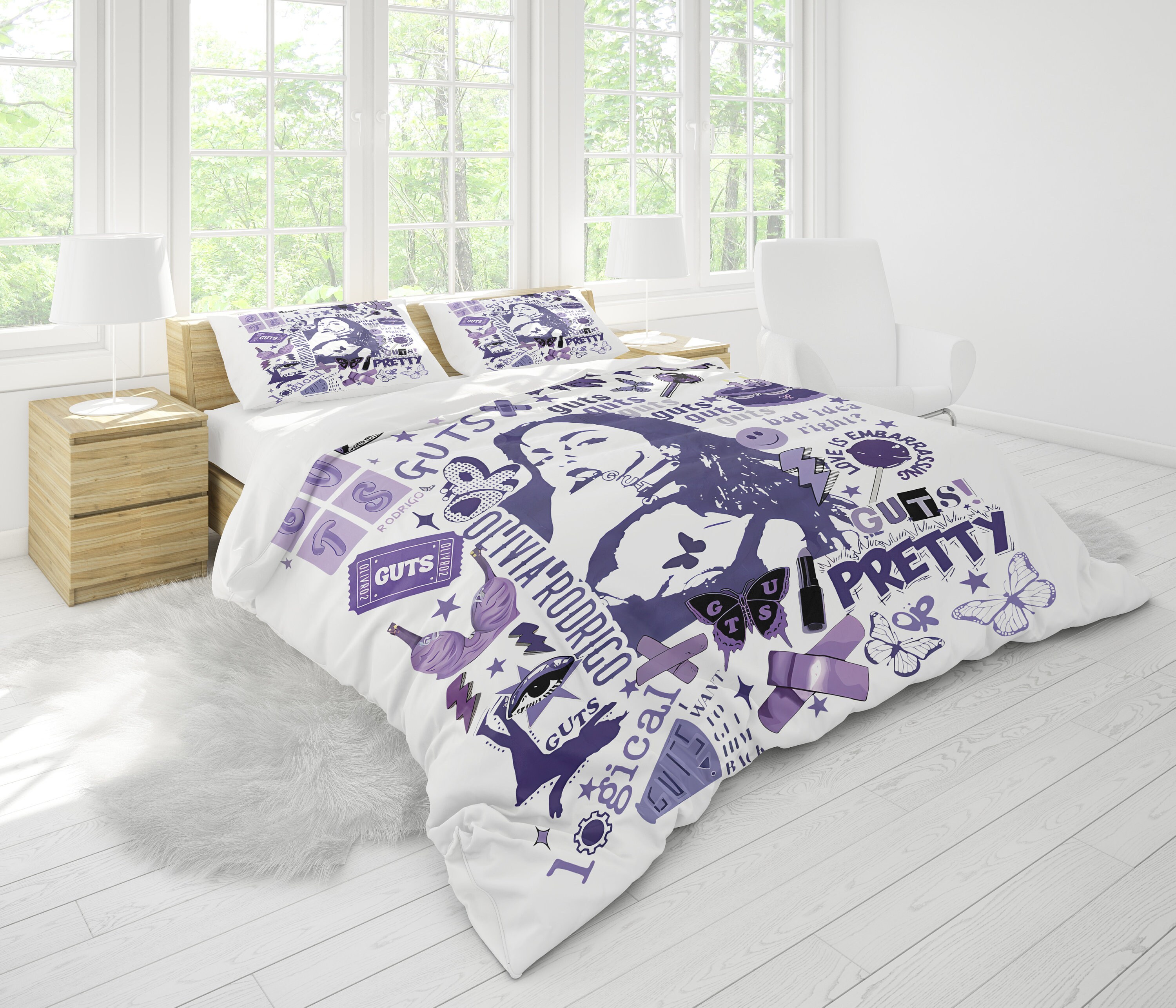 Olivia Rodrigo Bedding Set, Bedroom Decoration by Chris Gonzalez ...
