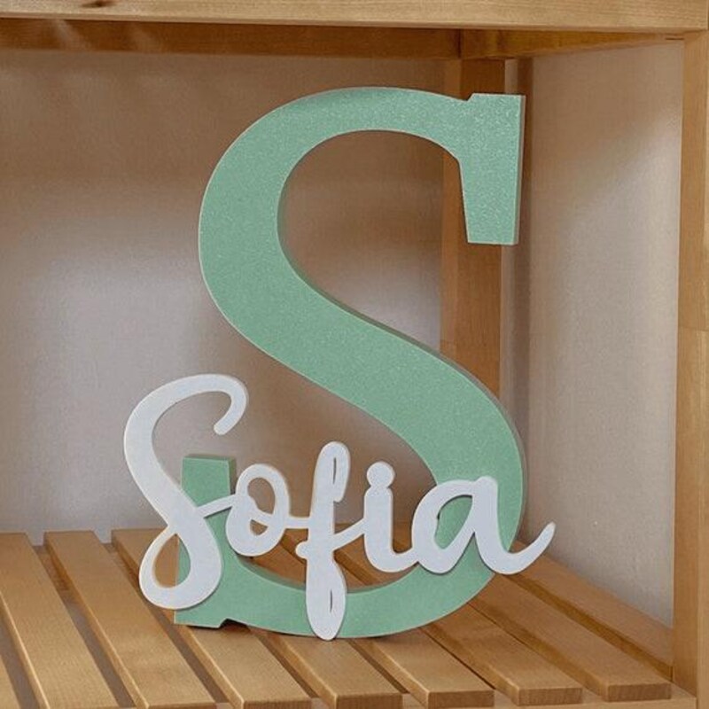 Letras decorativas - Etsy España
