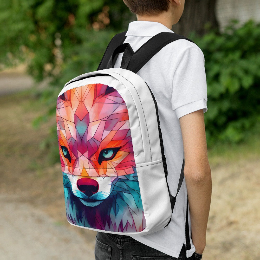 Wolf Backpack, Wolf Bag, Wolf Medium Size Bag, Wolf Bag for Men or ...