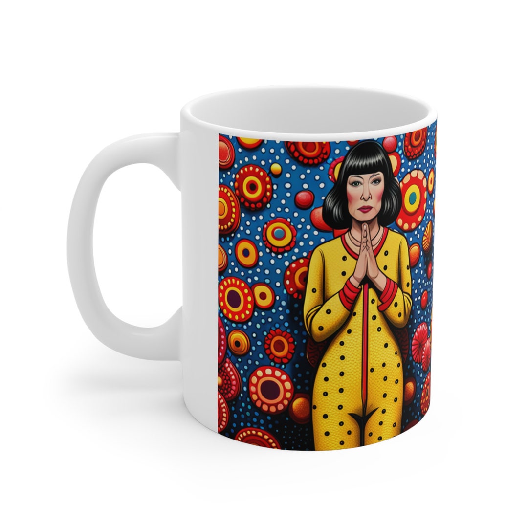 Yayoi Kusama Inspired Tea Mug 6 : Pop Art Coffee Cup - Etsy