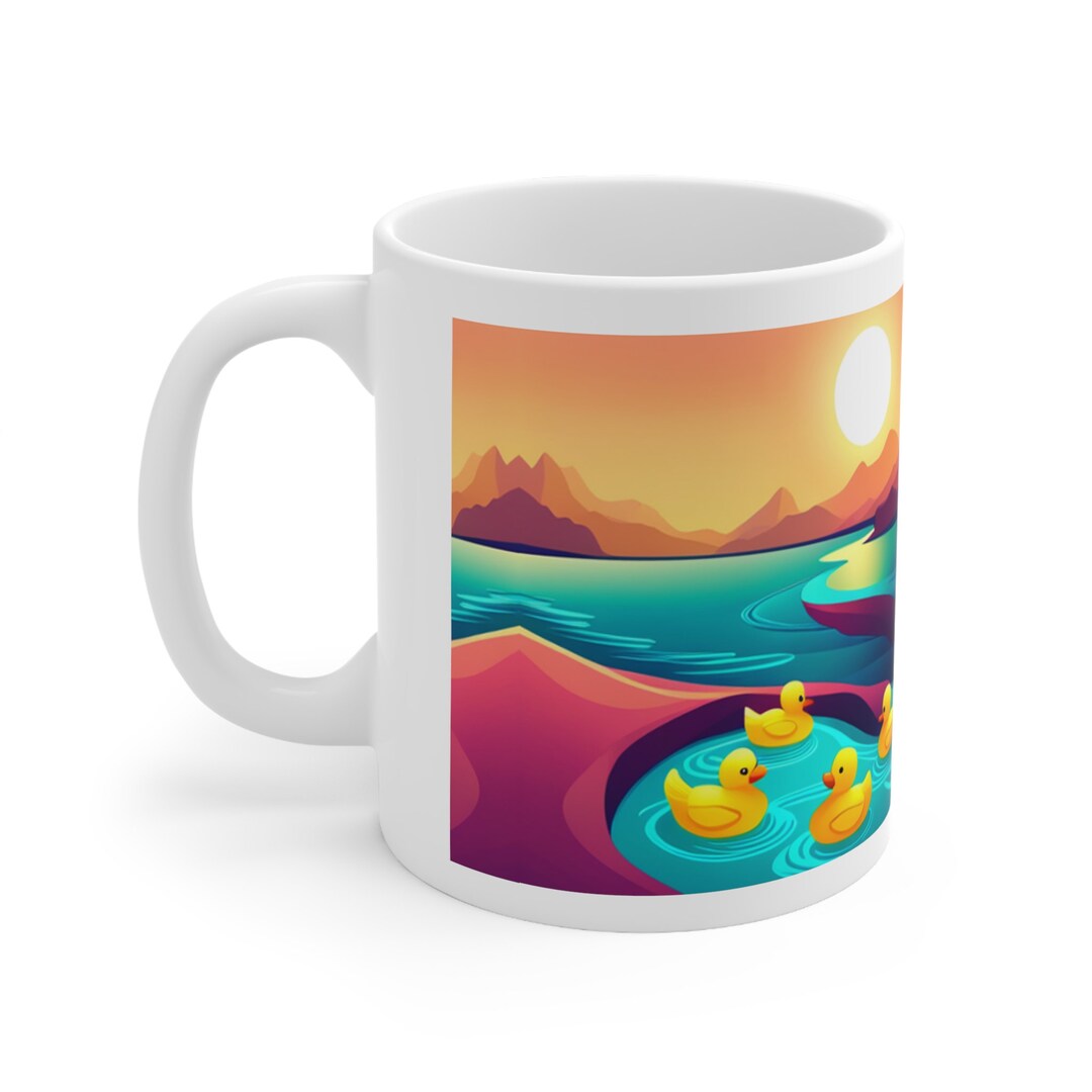 Rubber Ducky Coffee Mug: Playful Nursery Decor - Etsy
