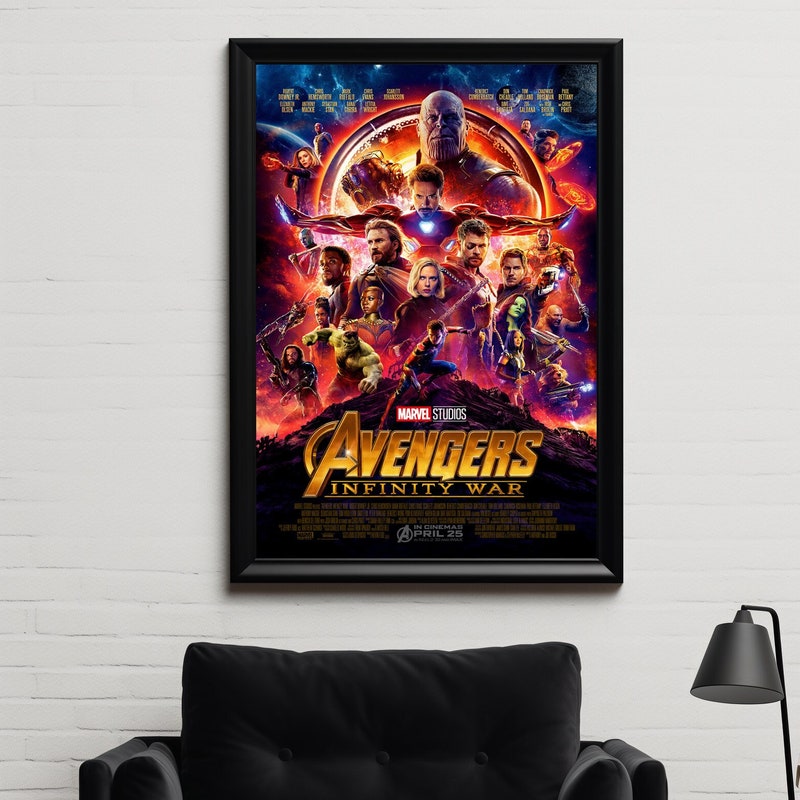 Infinity War Poster - Etsy