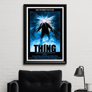 The Thing (1982) Varient A - Movie Poster, High Quality Glossy Print ...