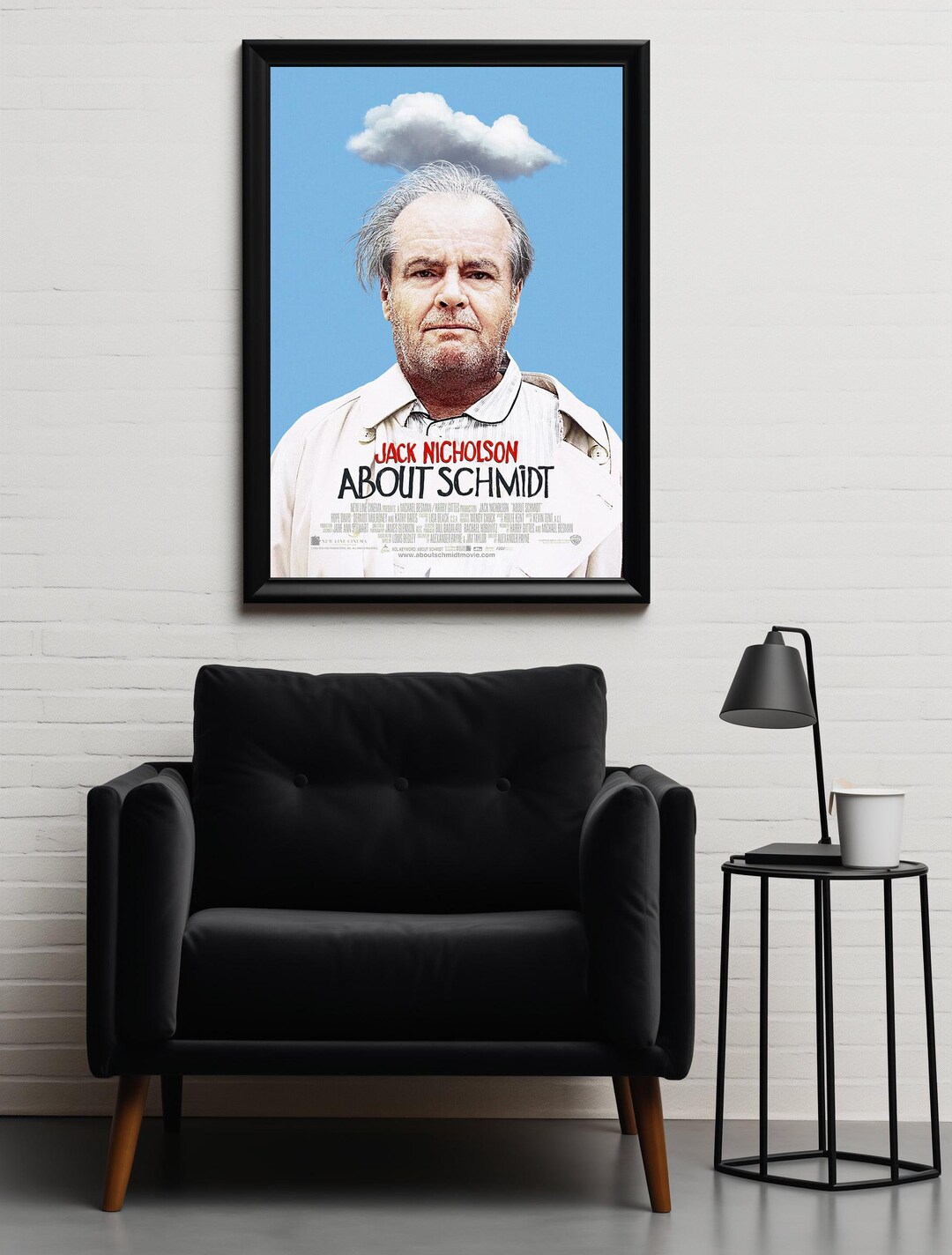 About Schmidt (2002 Jack Nicholson) Movie Poster, High Quality Glossy ...