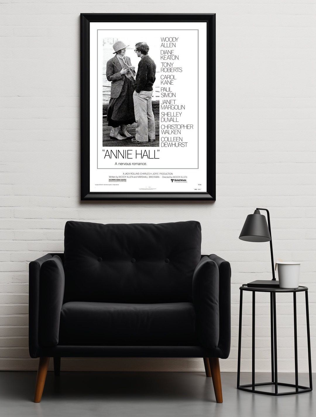 Anna Hall (1977, Woody Allen) Movie Poster, High Quality Glossy Print ...