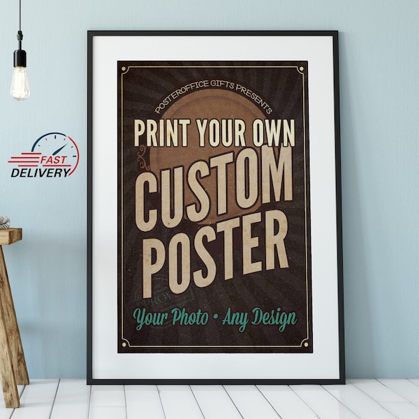 Custom Logo Posters - Etsy