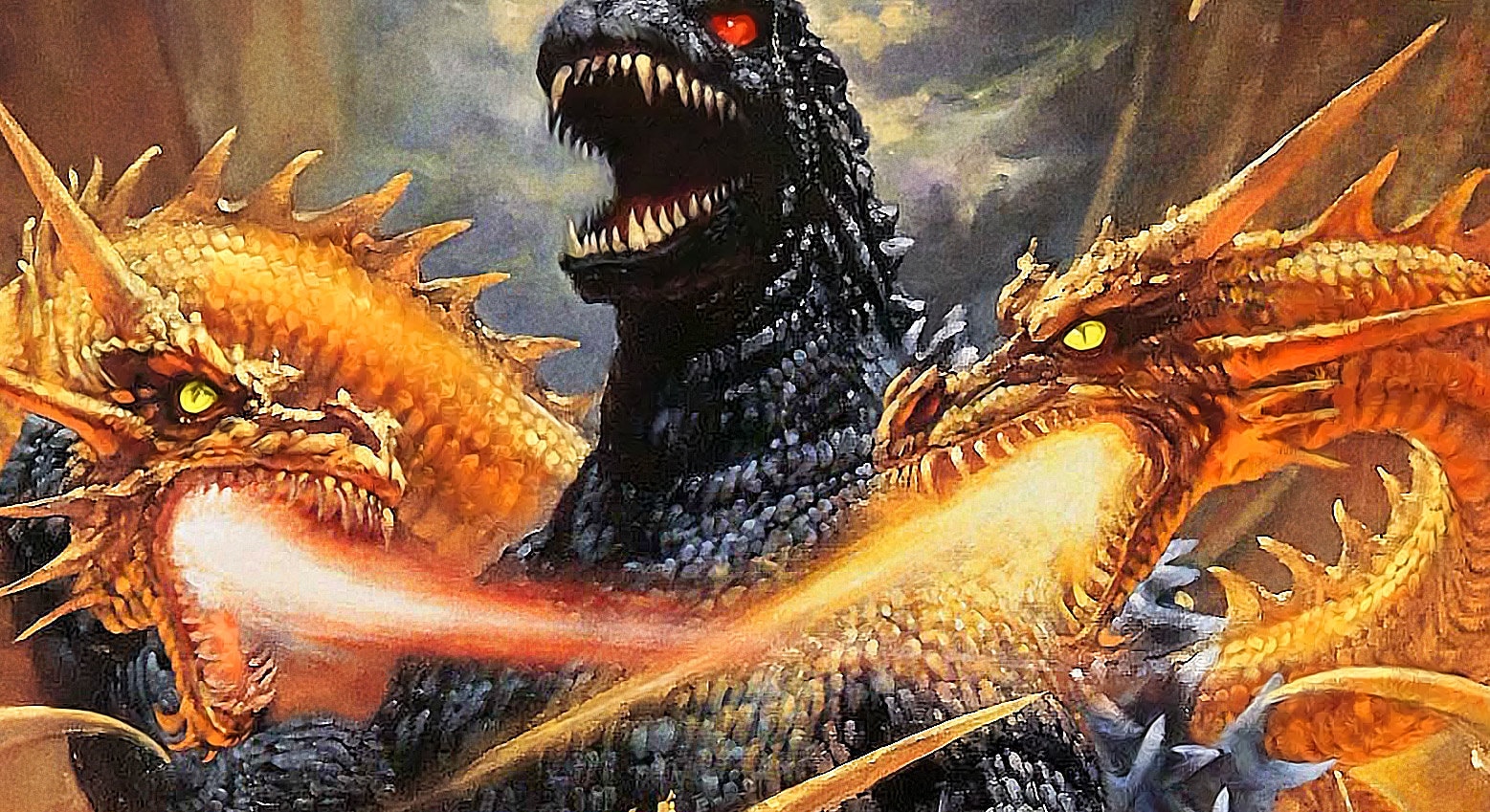 Godzilla Vs. King Ghidorah (1991) Movie Poster, High Quality Glossy ...