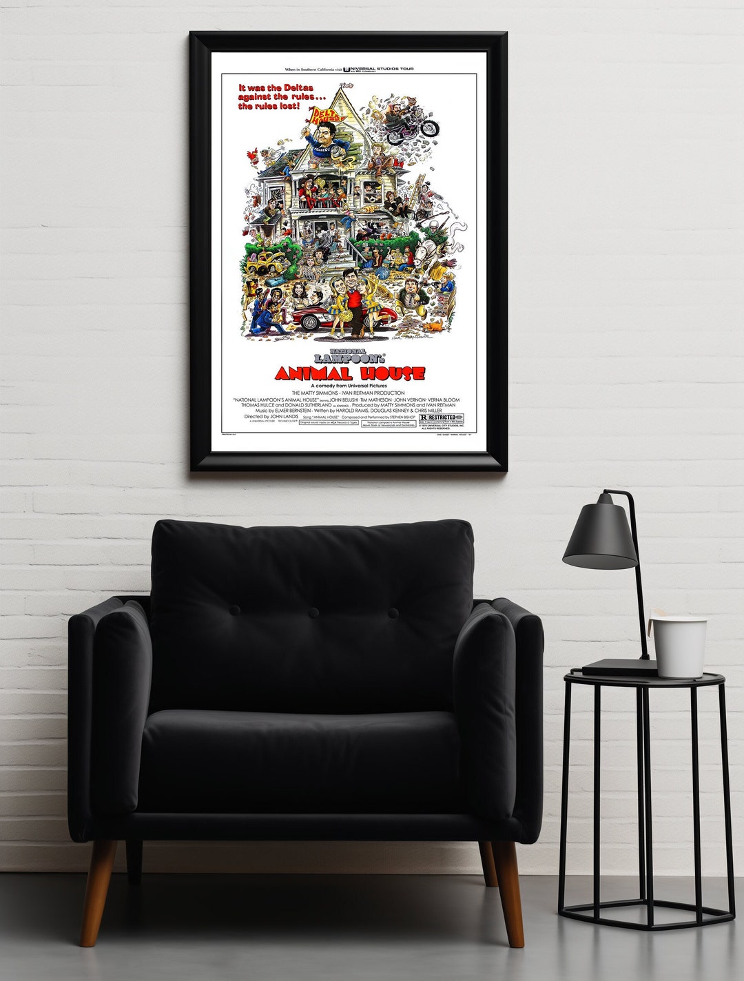 Animal House (1978) Movie Poster, High Quality Glossy Print From ...