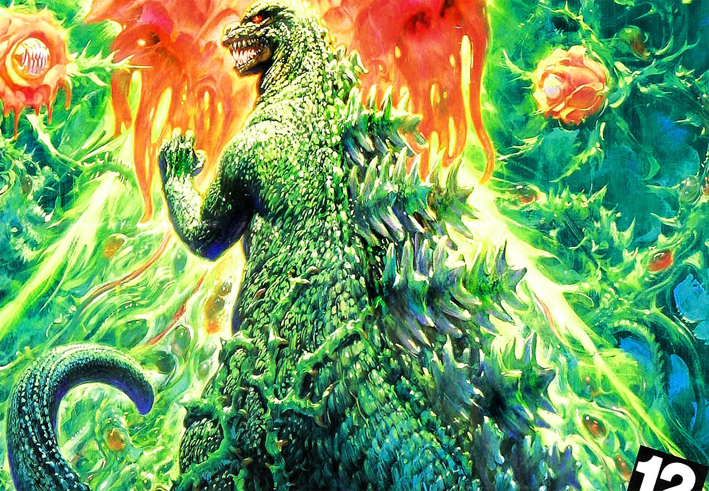 Godzilla Vs. Biollante (1989) Movie Poster, High Quality Glossy Print ...