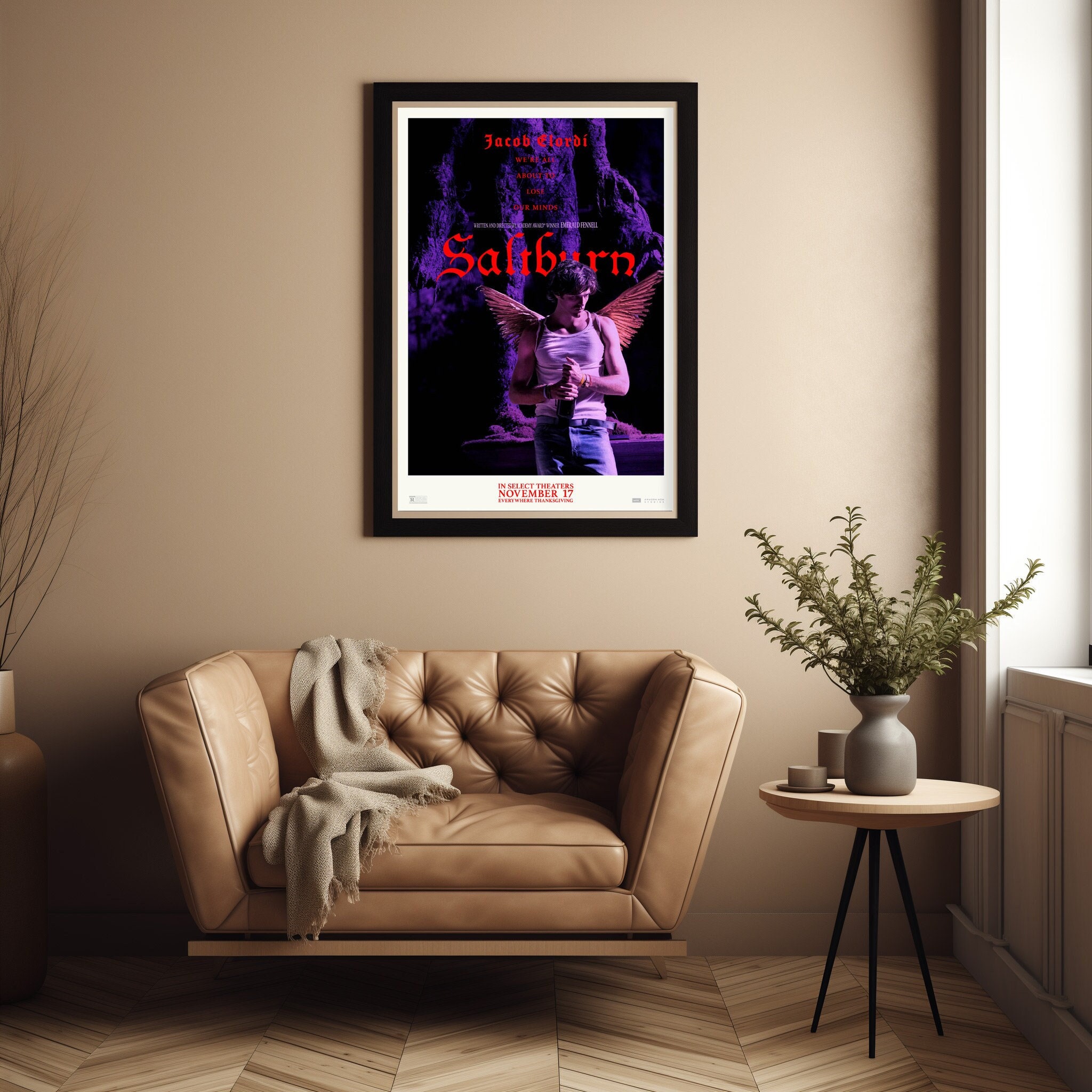 Saltburn (2023) Movie Poster, Saltburn Classic Movie Poster by Diego ...