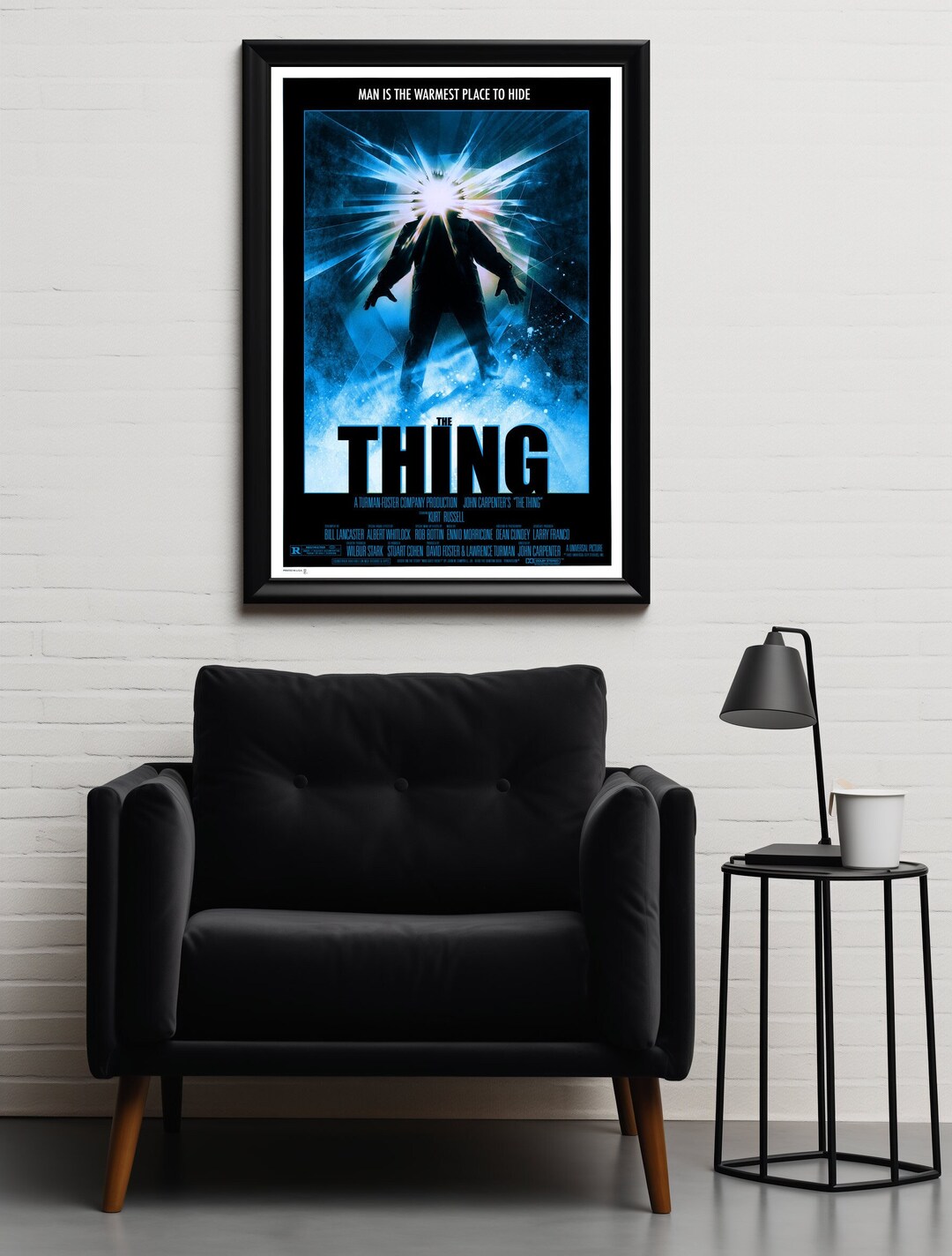 The Thing (1982) Varient A - Movie Poster, High Quality Glossy Print ...