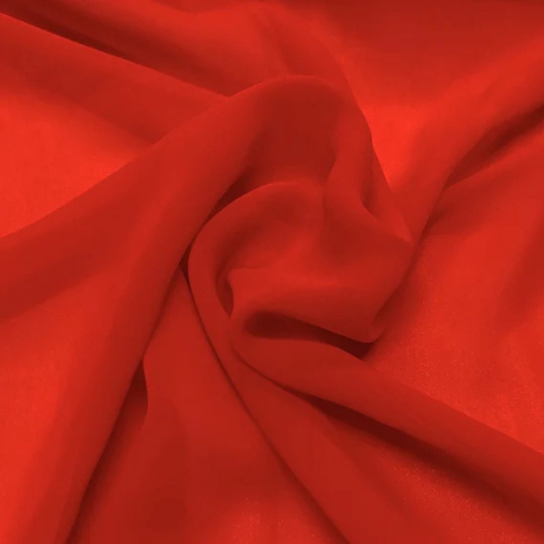 Solid Chiffon, Multi Color Bundle Selection Chiffon by Yard, Sheer ...