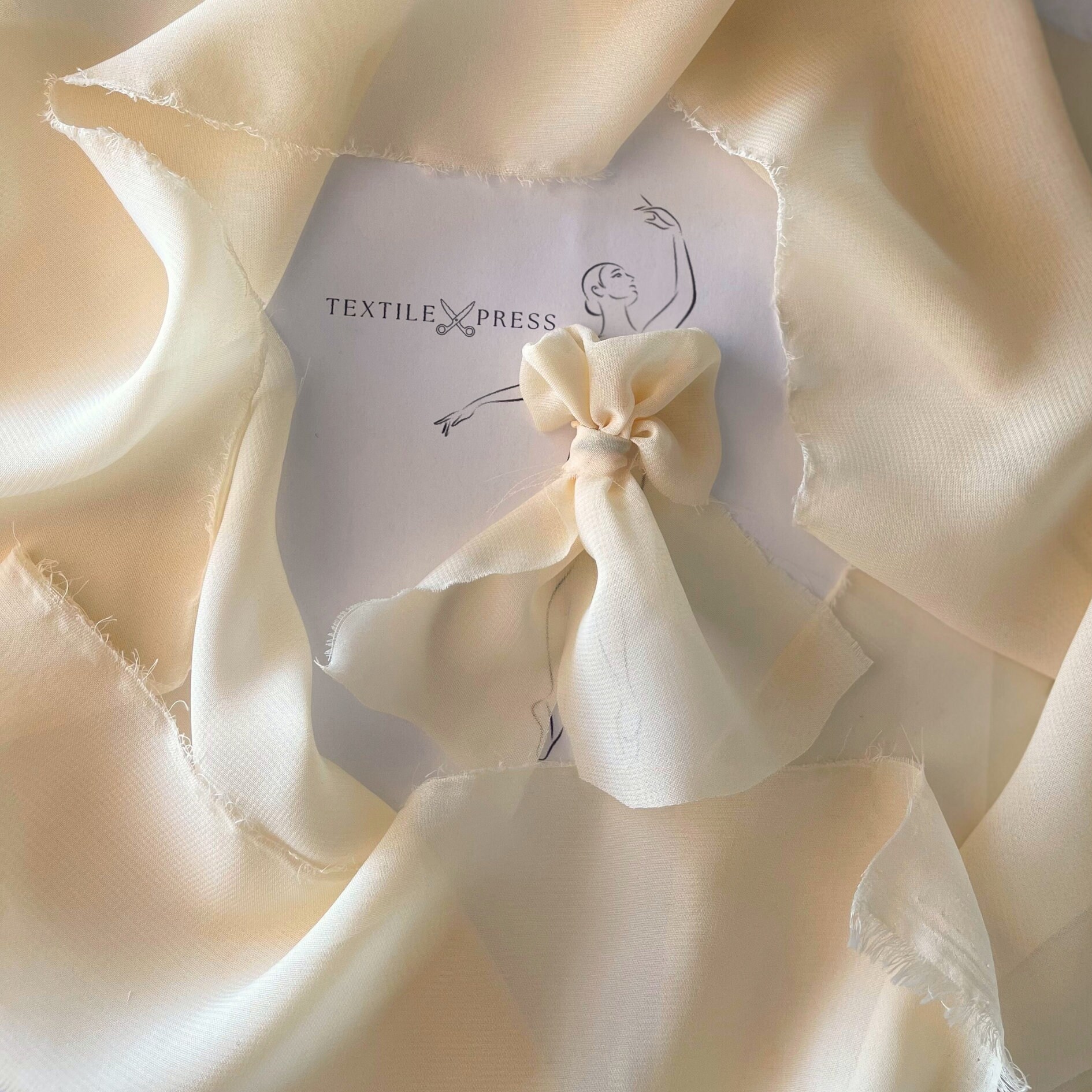 Pale Yellow Chiffon Fabric by Yard See Through Sheer Yellow Fabric ...