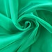 Green Crystal Organza Fabric by the Yard, Kelly Green Sheer Organza ...