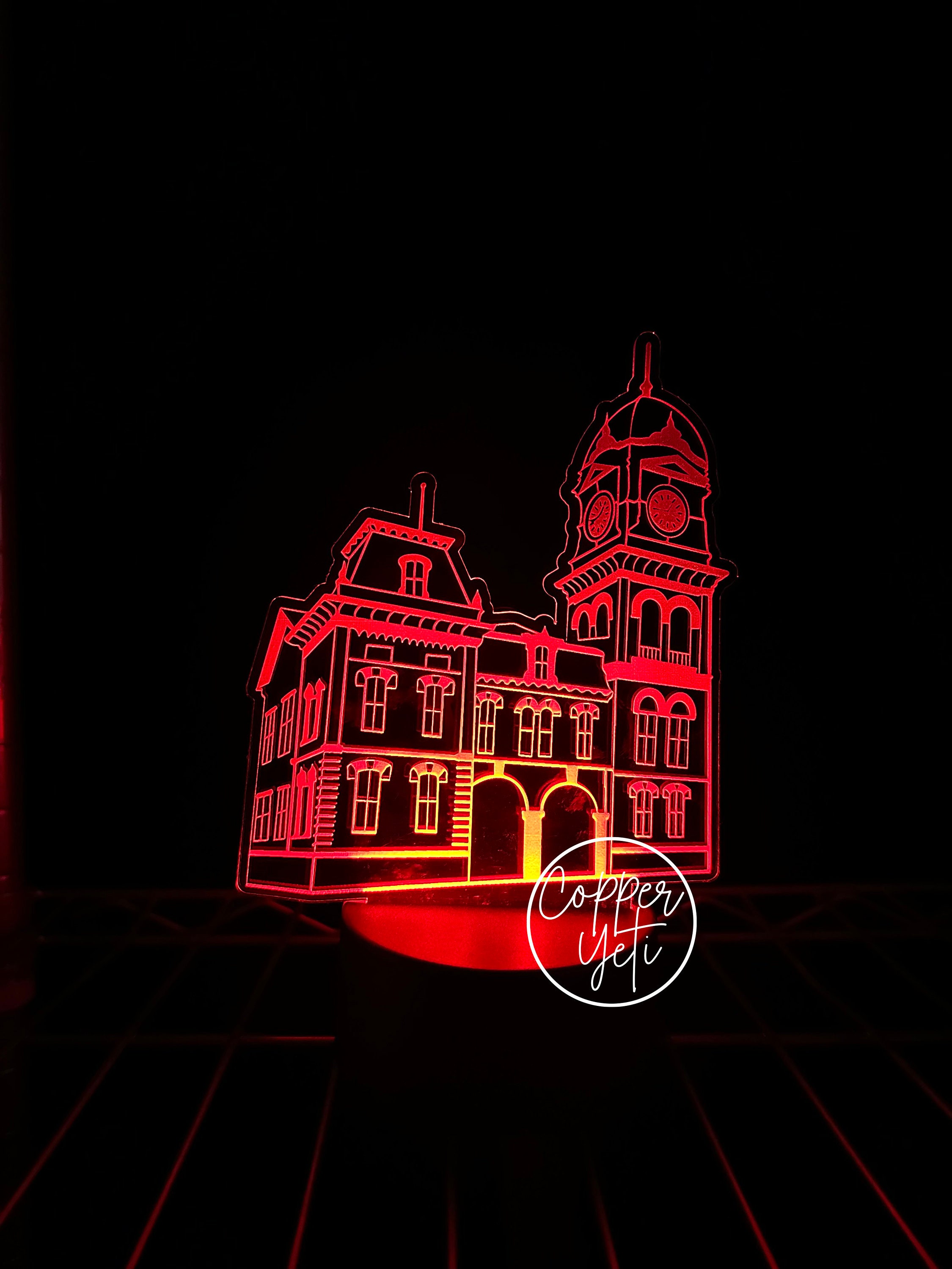 Mystic Falls Clocktower LED Light - Etsy