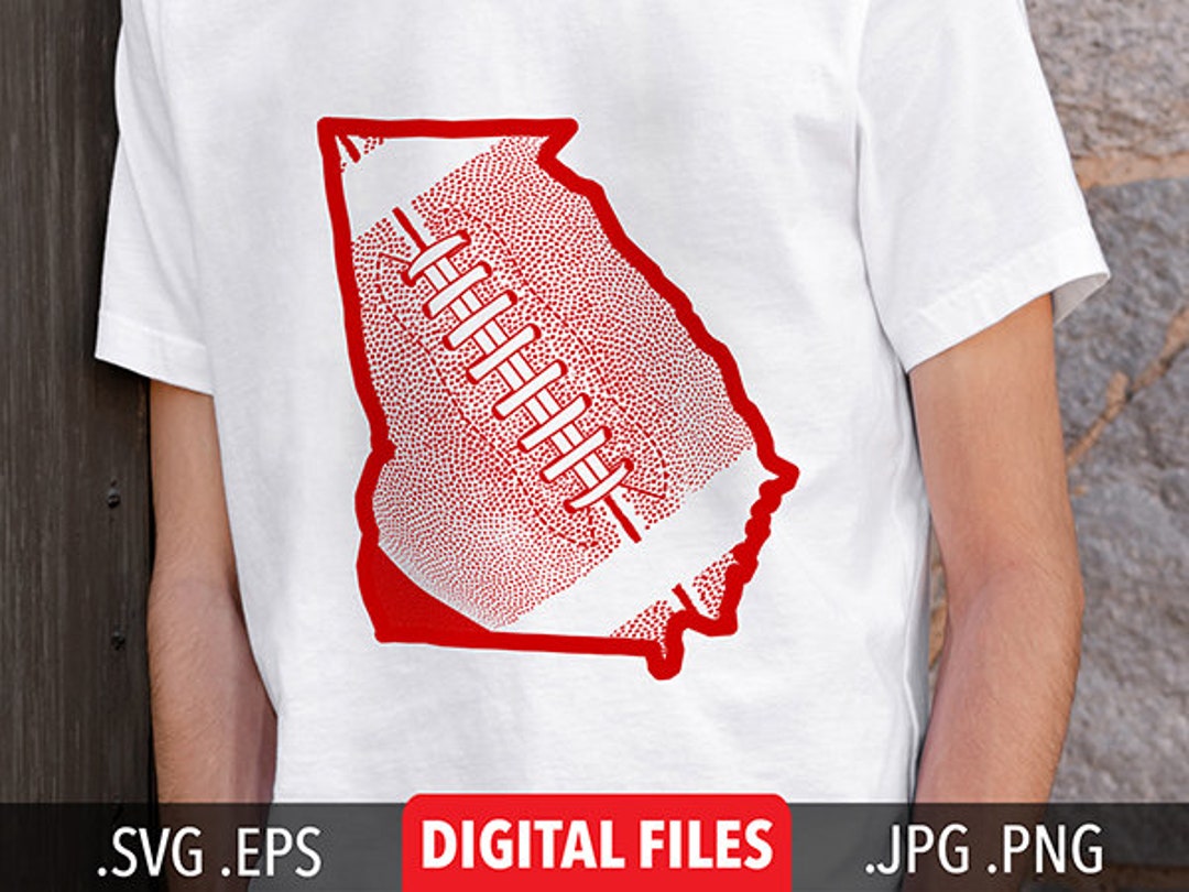 Georgia Football Design-used for High School College NFL Falcons ...