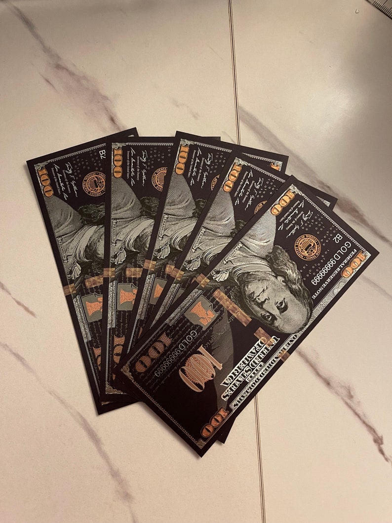 Black Metallic Prop Bill - Etsy