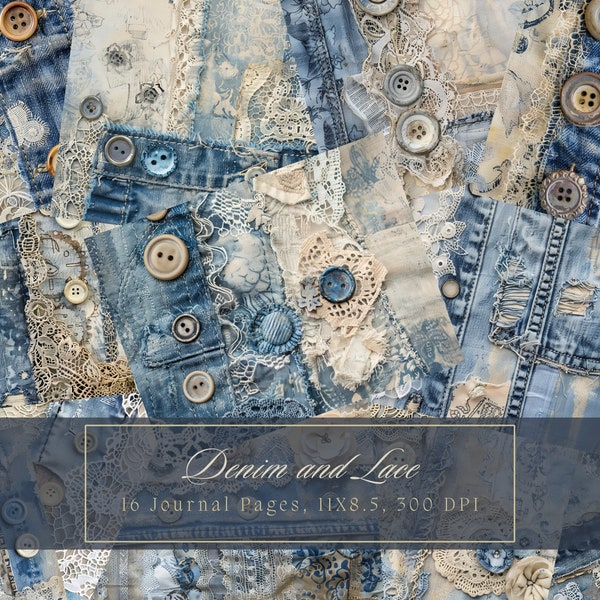 Denim Journals - Etsy