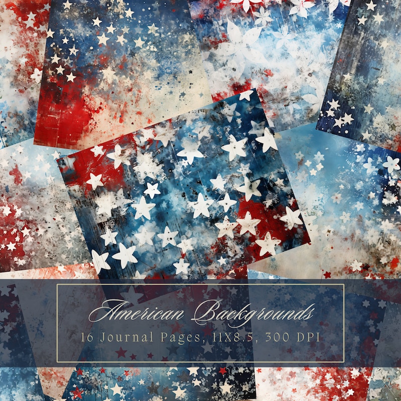Patriotic Scrapbook - Etsy