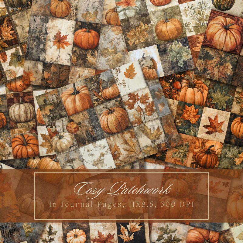 Patchwork Paper - Etsy