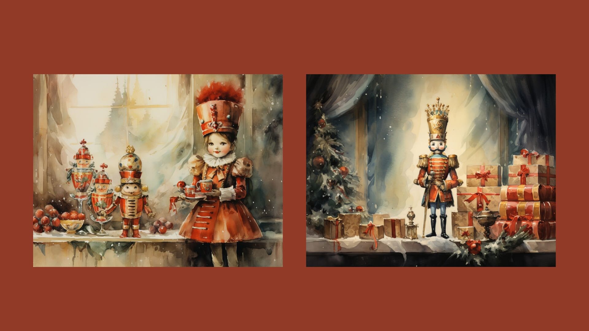 Christmas Nutcracker Junk Journal Kit Winter Journal Digital Paper ...