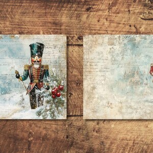 Christmas Nutcracker Junk Journal Kit Winter Journal Digital Paper ...