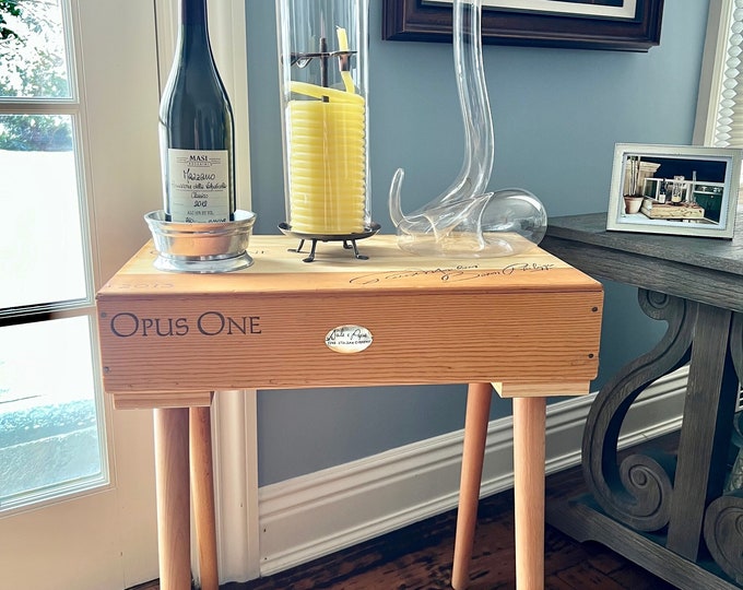 Wine Crate Table - Etsy