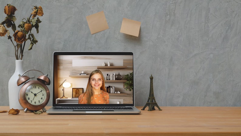 Zoom Virtual Backdrop - Contemporary Shelving With a Modern Look ...