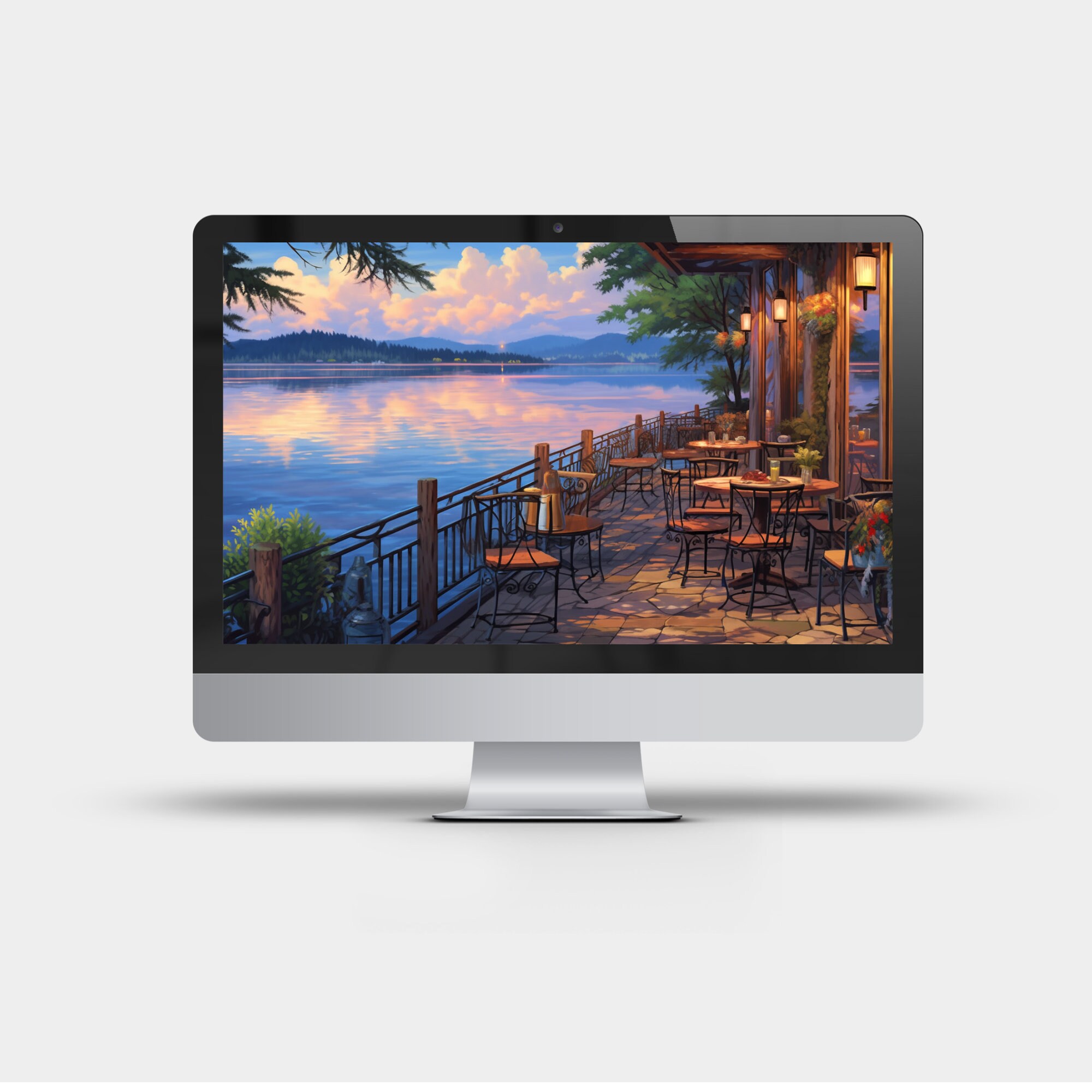 Lofi Landscape Wallpaper Lofi Anime Wallpaper Lofi Twitch Overlay Lofi ...