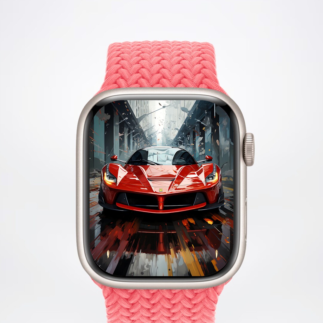 Ferrari Apple Watch Wallpaper Sports Car Watch Face Car Watch Wallpaper ...