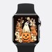 Gothic Demon Apple Watch Wallpaper, Dark Smartwatch Background, Witch ...