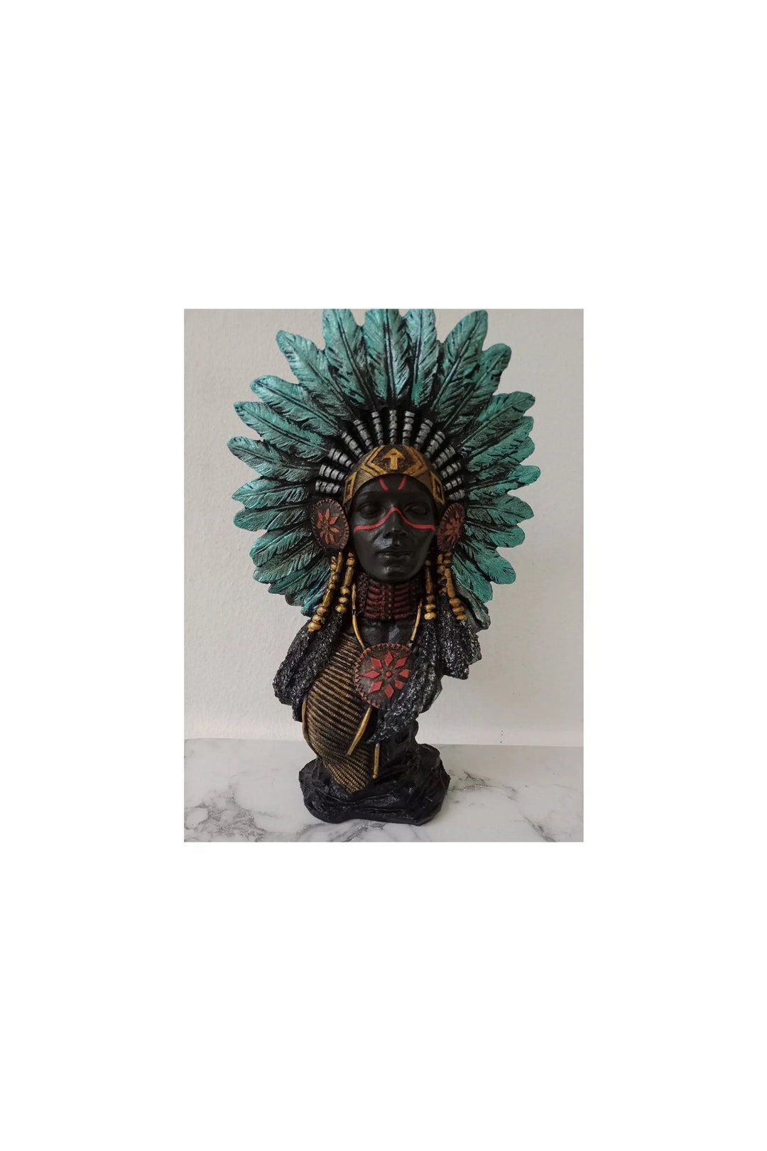 Unique Figurine Crafted With Native American Artistry: Where Cultural ...