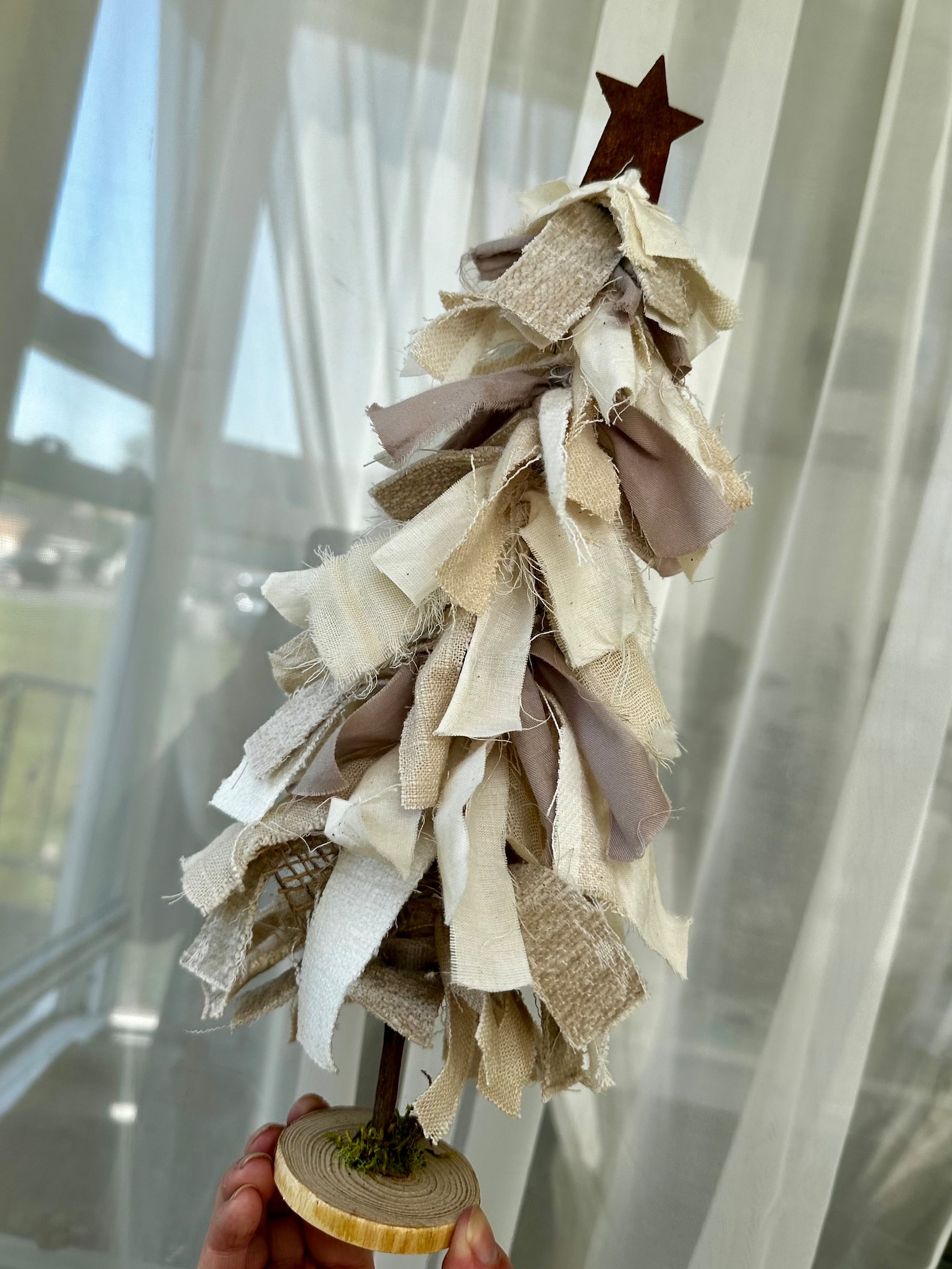 Fabric Scrap Trees - Etsy