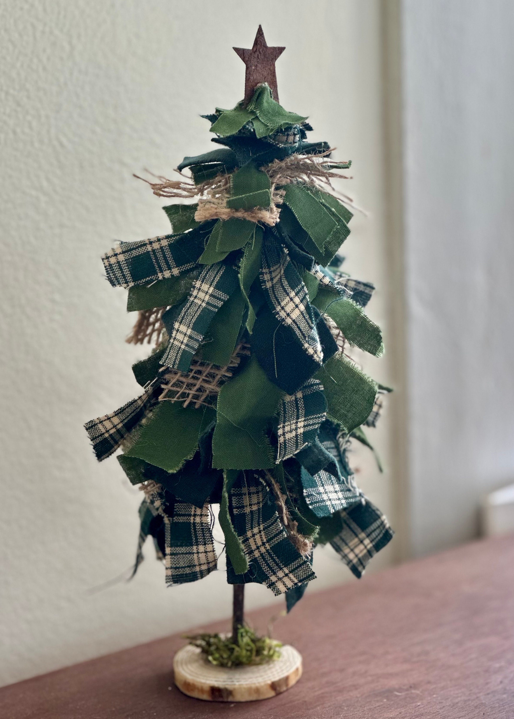 Fabric Scrap Trees - Etsy