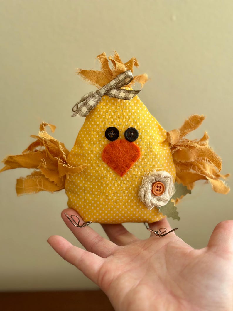 Fabric Chicks *set of 2* - Etsy