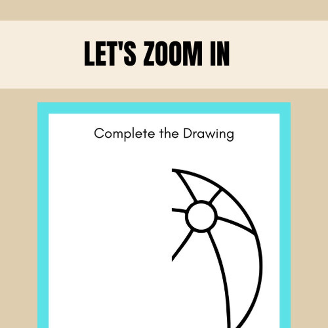 Summer Drawing Activity Bundle Printable, Trace and Color Printable ...