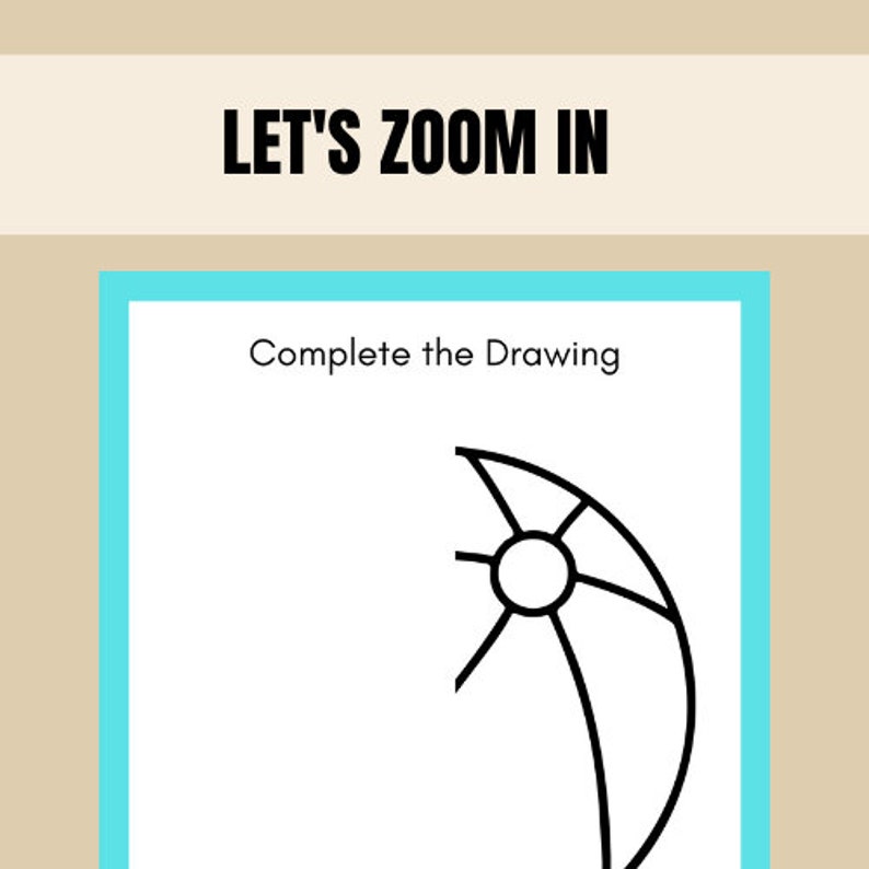 Summer Drawing Activity Bundle Printable, Trace and Color Printable ...