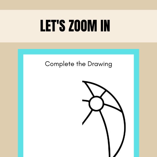 Summer Drawing Activity Bundle Printable, Trace and Color Printable ...