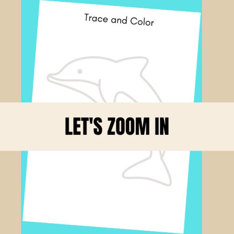 Summer Drawing Activity Bundle Printable, Trace and Color Printable ...