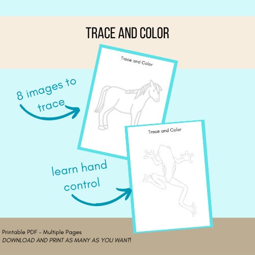 Animal Drawing Tutorial Printable Bundle, How to Draw Animals Printable ...