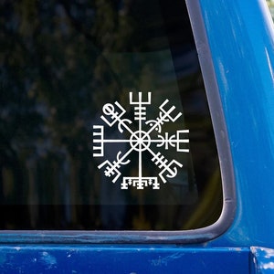 Viking Compass Decal | Car Decal | | Laptop Stickers - Etsy
